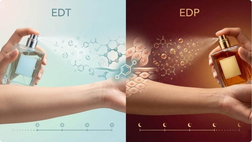 EDT vs EDP: Which Lasts Longer? | Perfume On Skin